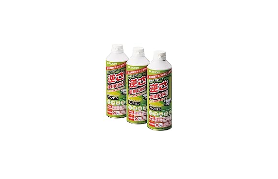 エレコム エアダスター 逆さ使用OK 350ml ECO (フロンガス不使用) ダストブロワー AD-ECOMT 3本│お手頃特価・激安通販