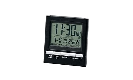 ニトリ(NITORI) 電波デジタル置き時計 BK 001TR│お手頃特価・激安通販