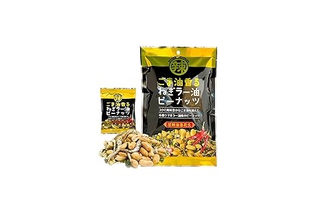 タクマ食品 ごま油香るねぎラー油ピーナッツ 75g×5袋│お手頃特価・激安通販