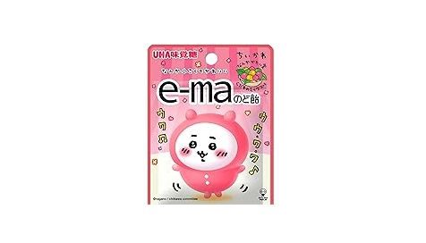 UHAピピン e－maのど飴 ちいかわ第三弾 23g×10袋│お手頃特価・激安通販