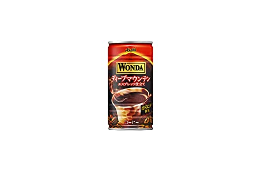 訳あり アサヒ飲料 WONDA(ワンダ) ディープマウンテン 185g缶×30本入×(2ケース)│お手頃特価・激安通販